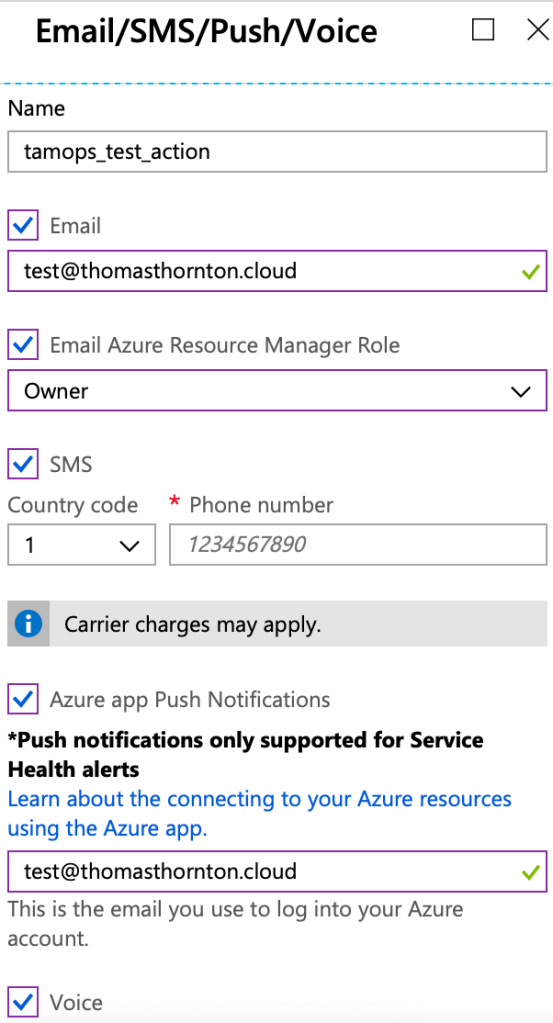 Azure Action Groups:- What are they? – Thomas Thornton – Microsoft ...
