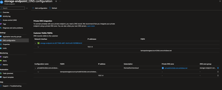 Setting up and using private endpoints in Azure with a storage account example in Terraform ...